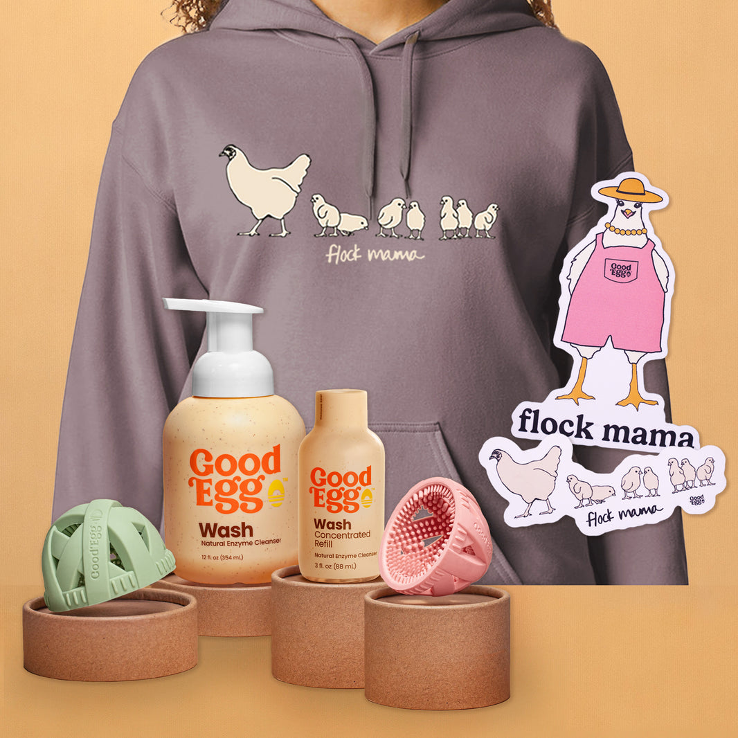 GoodEggStuff | The Original Egg Brush and Egg Cleaner for Fresh Eggs