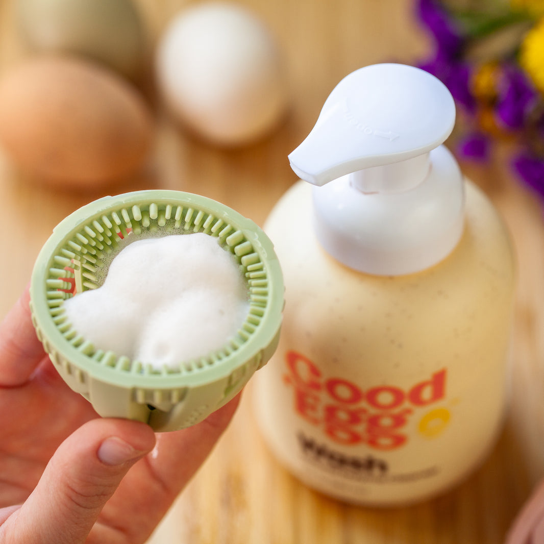 GoodEggStuff | The Original Egg Brush and Egg Cleaner for Fresh Eggs